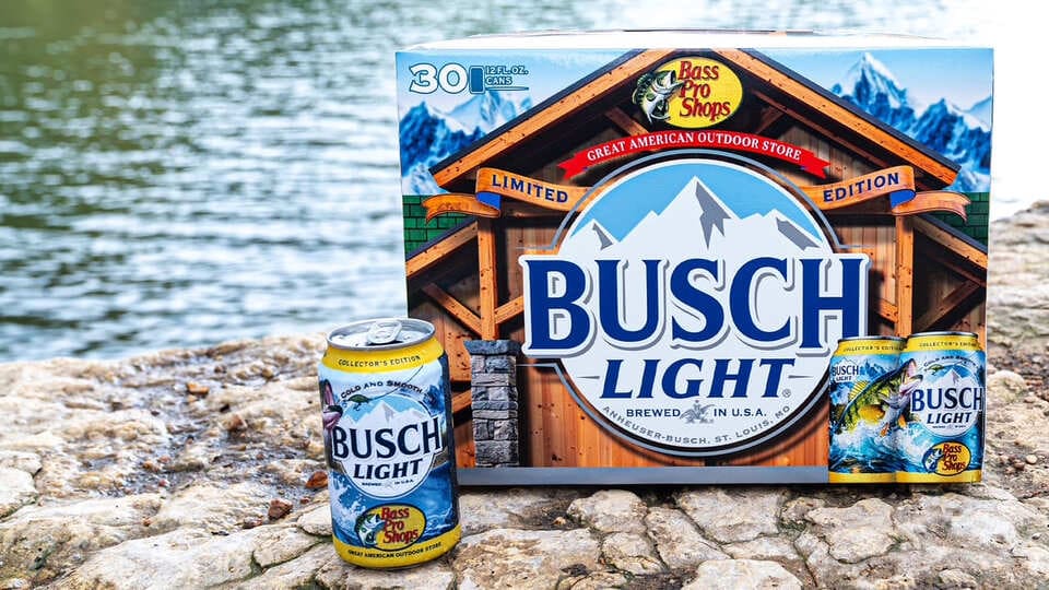 Busch Light Teams with Bass Pro Shops for Limited-Edition Angler Cans ...